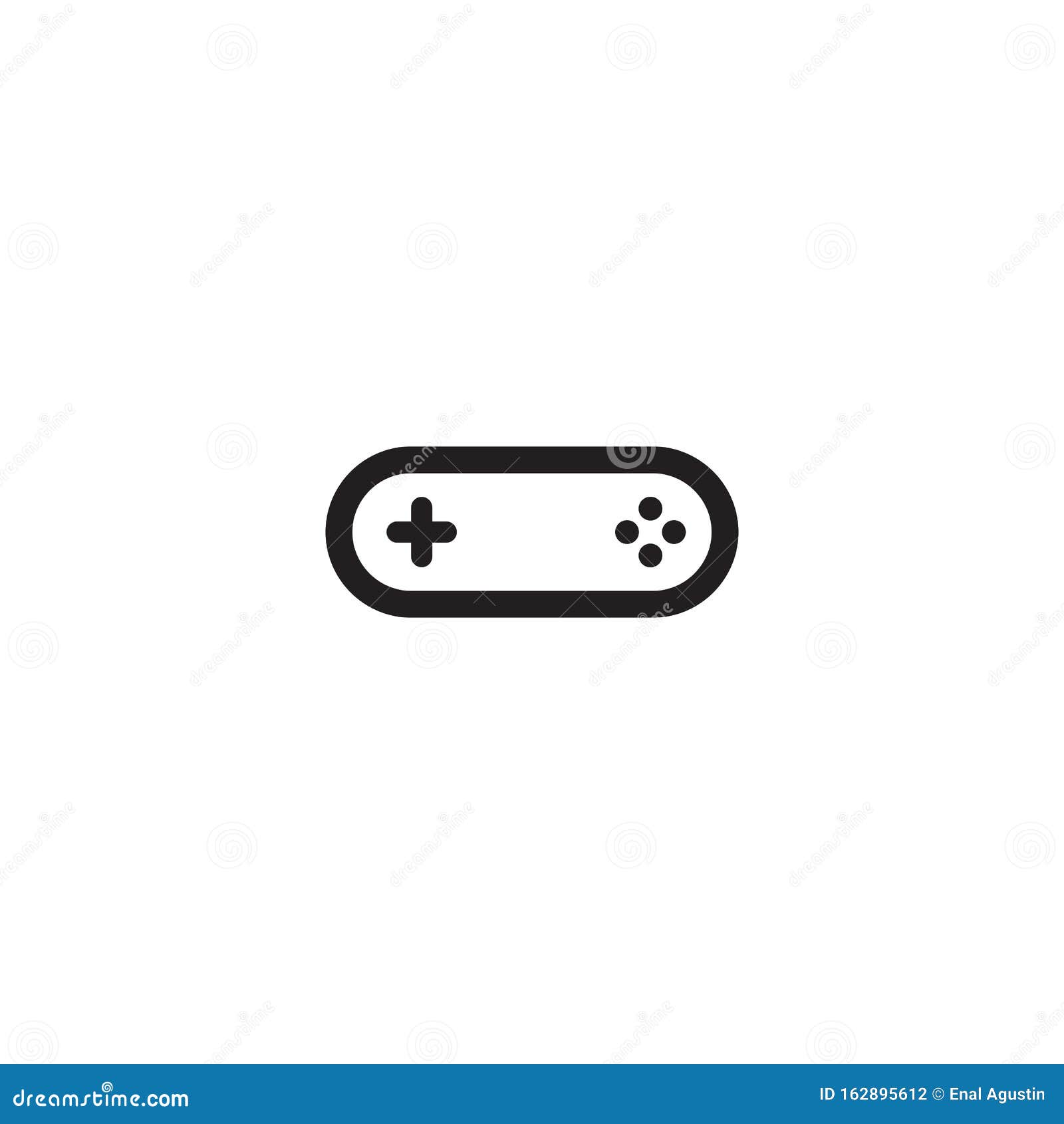 Game Controller Logo Design Template Stock Vector - Illustration of ...