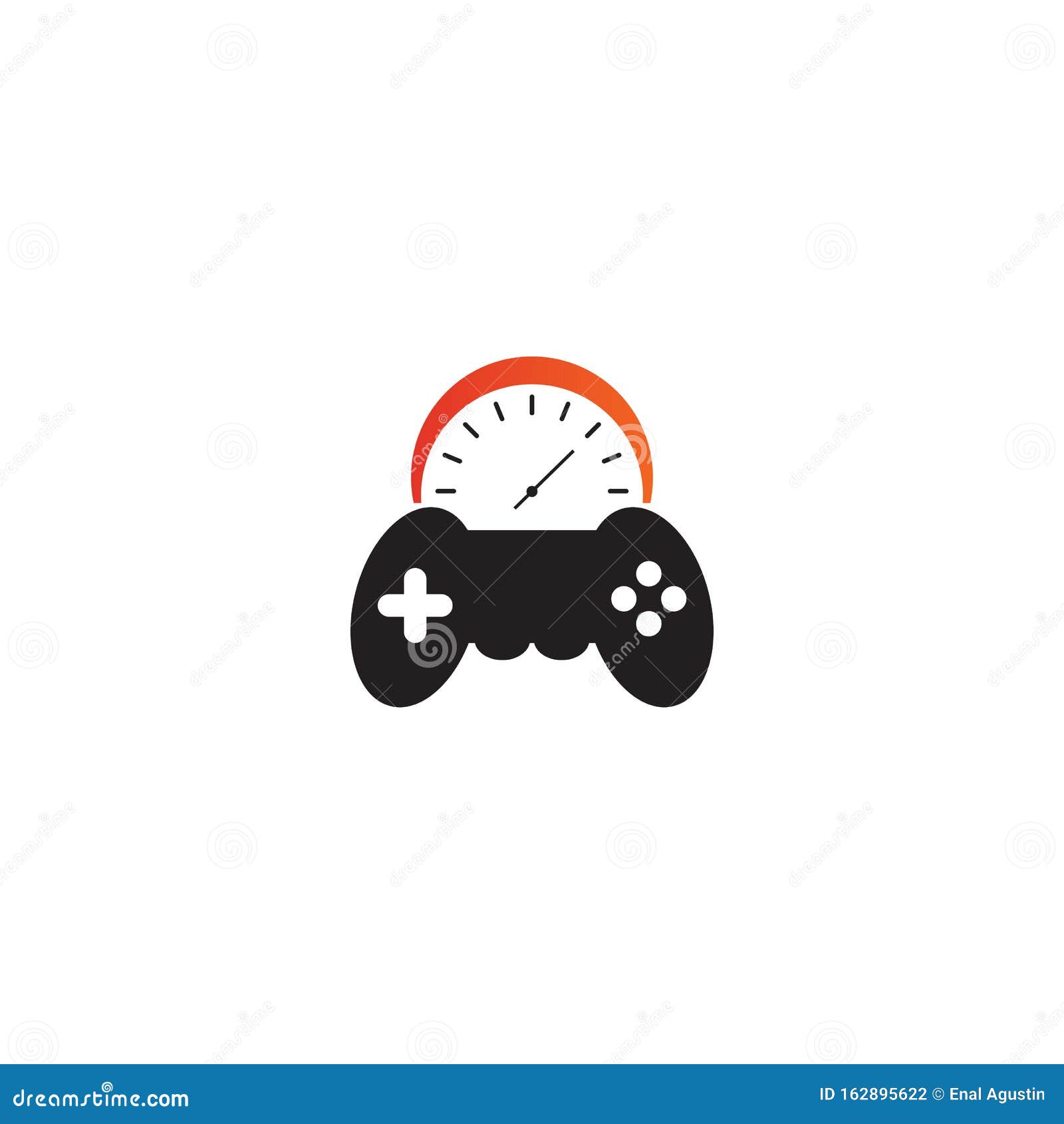 Game Controller Logo Design Template Stock Vector - Illustration of ...