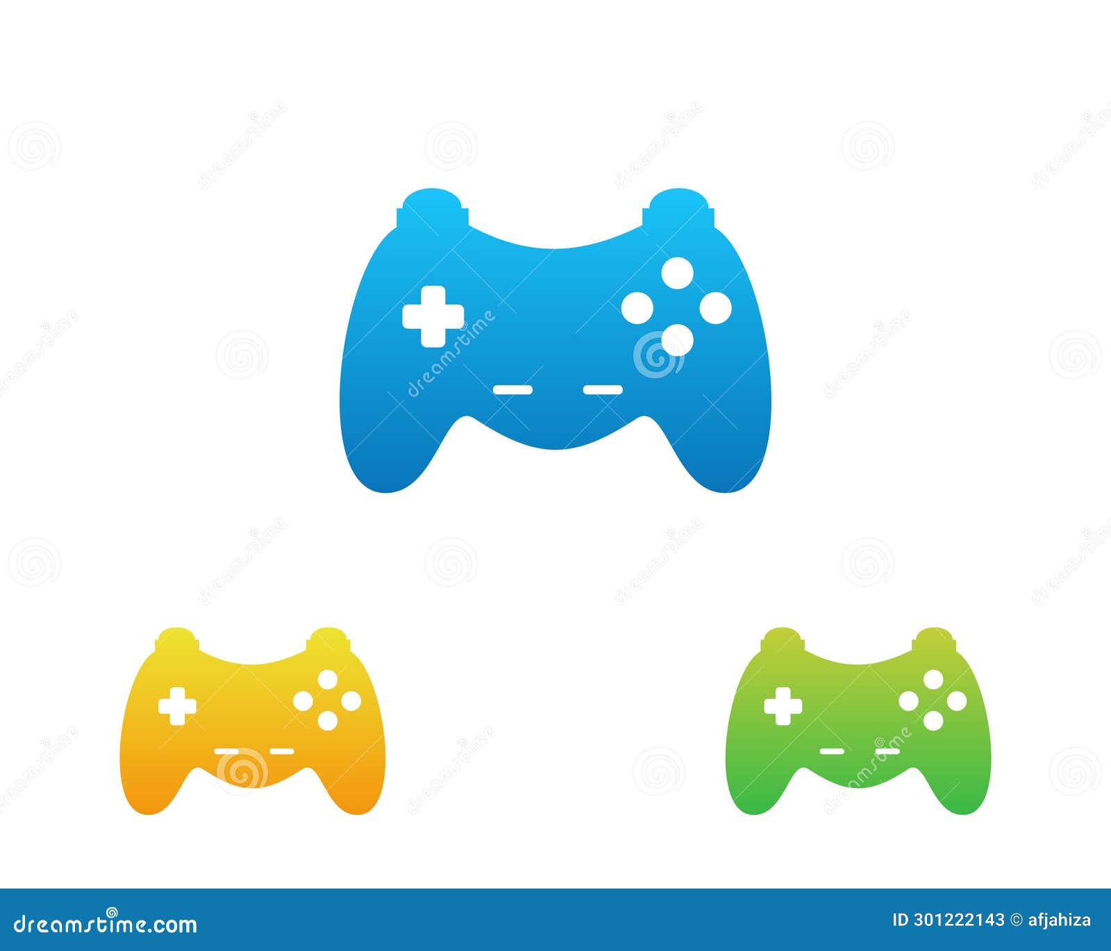 Game Controller Logo Icon 1 Stock Vector - Illustration of design, icon ...