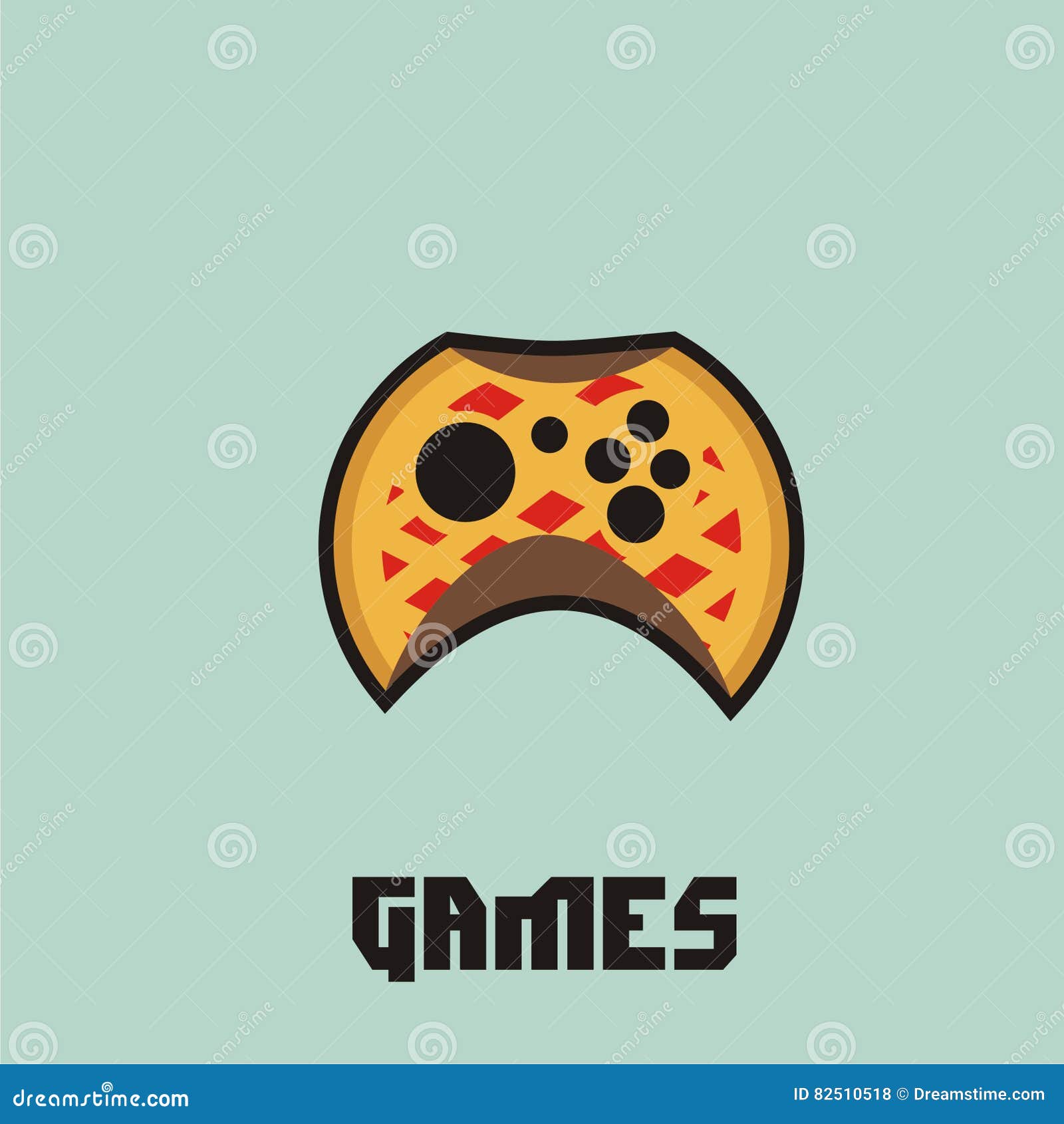 GAME CONTROLLER LOGO 2 stock illustration. Illustration of windows ...