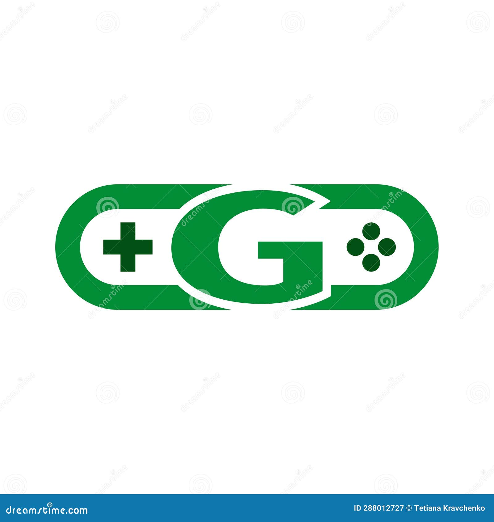 Game Controller Logo. Vector Illustration. EPS 10 Stock Illustration ...