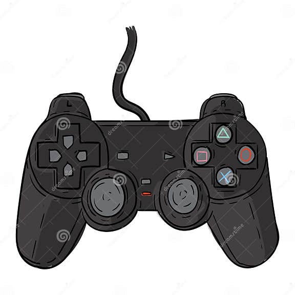 Game Controller for Epic Gaming Stock Illustration - Illustration of ...