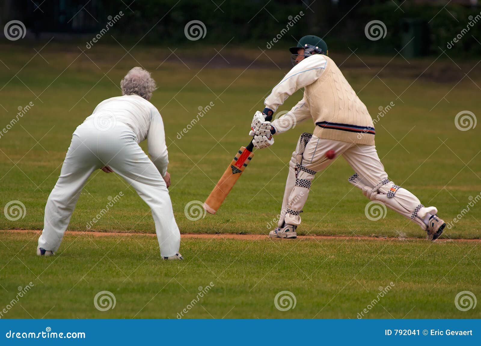 Game of Cricket stock image. Image of cricketer, play, nature - 792041