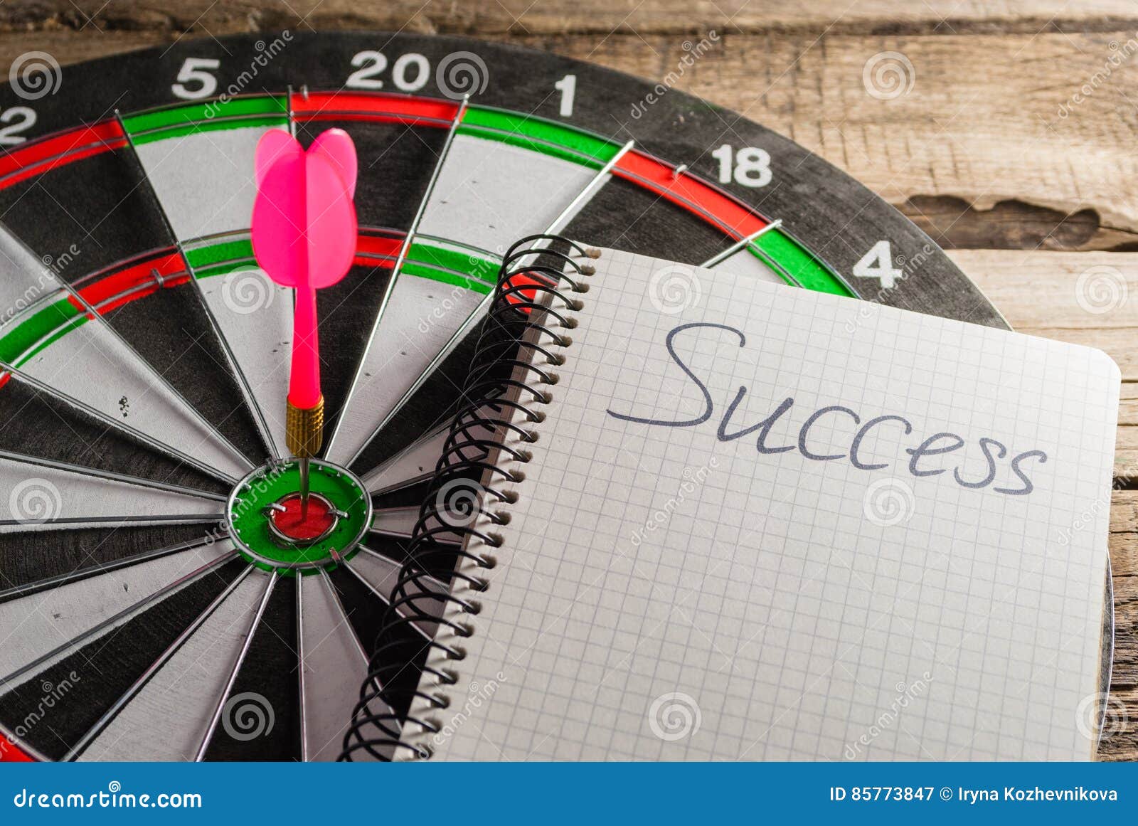 The Game of Darts. Success Symbol. Stock Image - Image of center ...