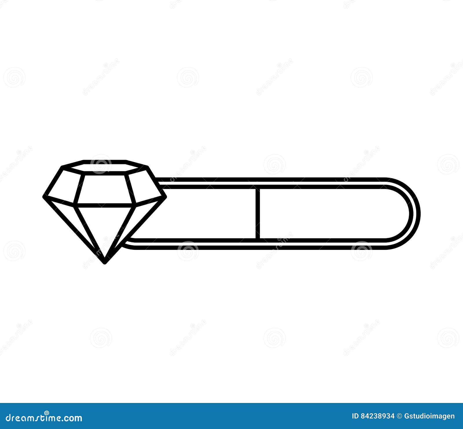 Game diamond isolated icon stock illustration. Illustration of element ...