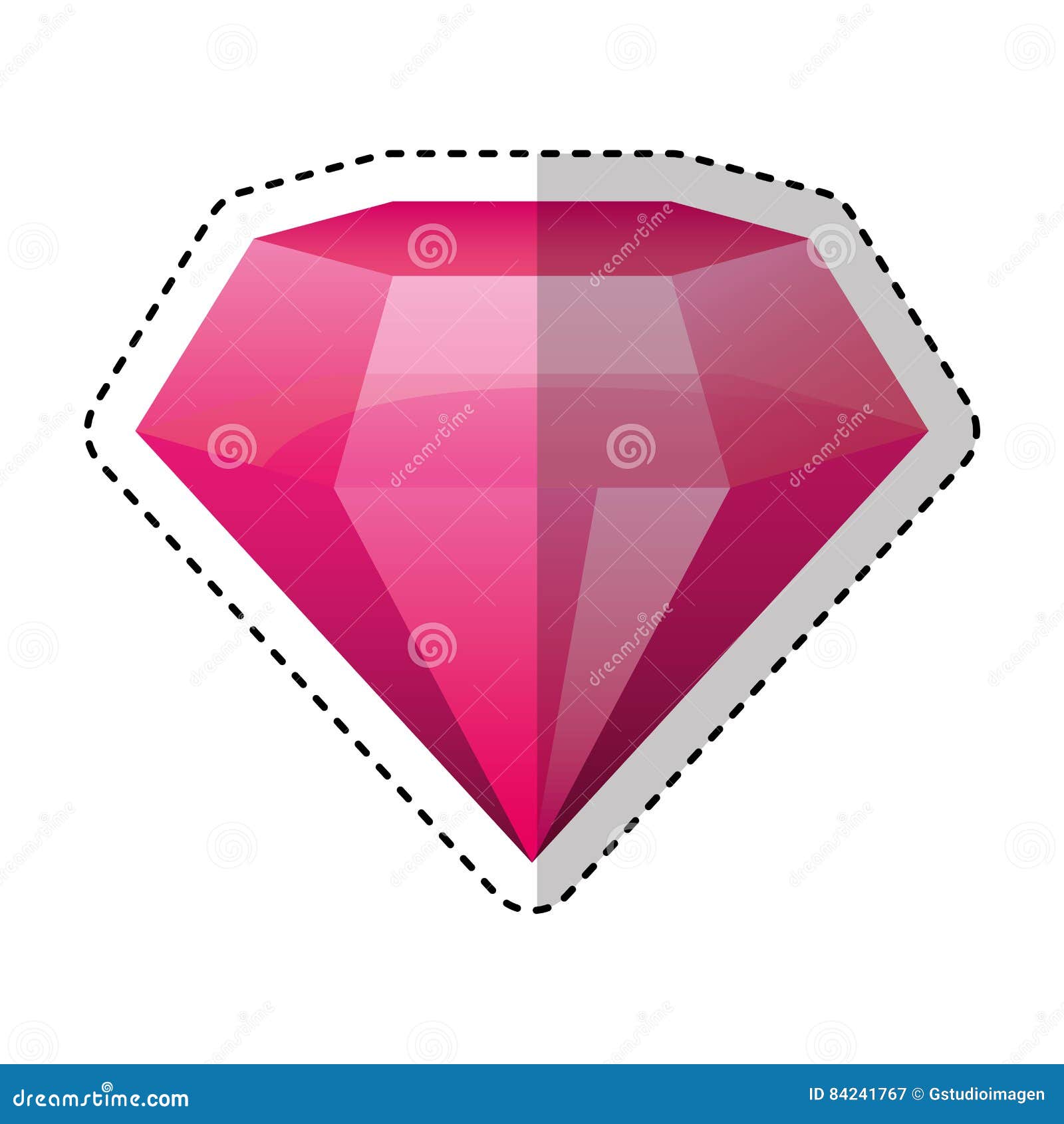 Game diamond isolated icon stock illustration. Illustration of frame ...