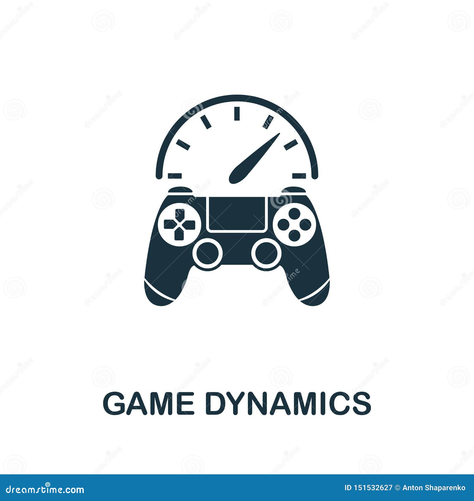 Game Dynamics Vector Icon Symbol. Creative Sign from Gamification Icons ...