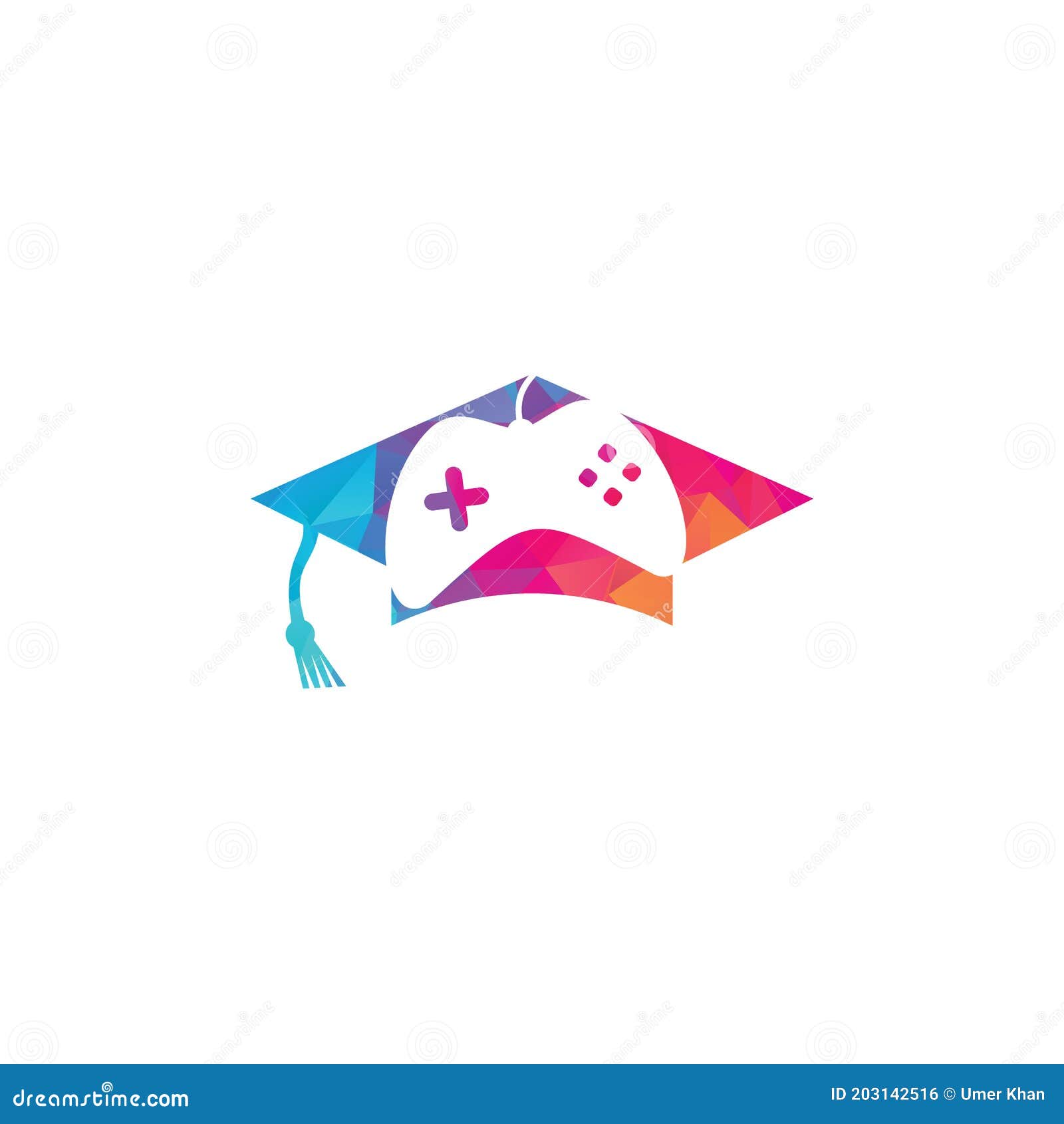 Game Education Logo Design Element. Stock Vector - Illustration of ...