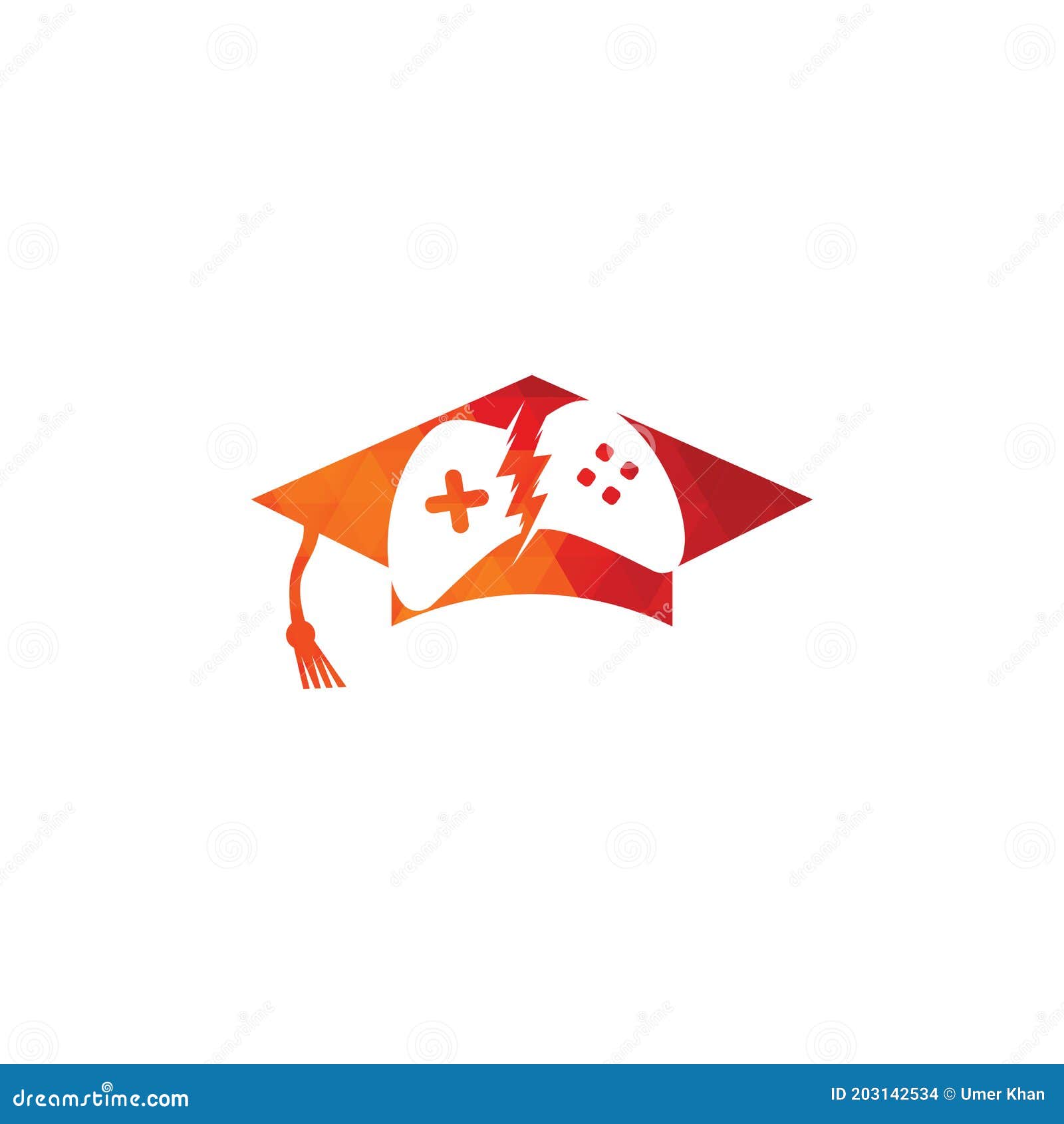 Game Education Logo Design Element. Stock Vector - Illustration of ...