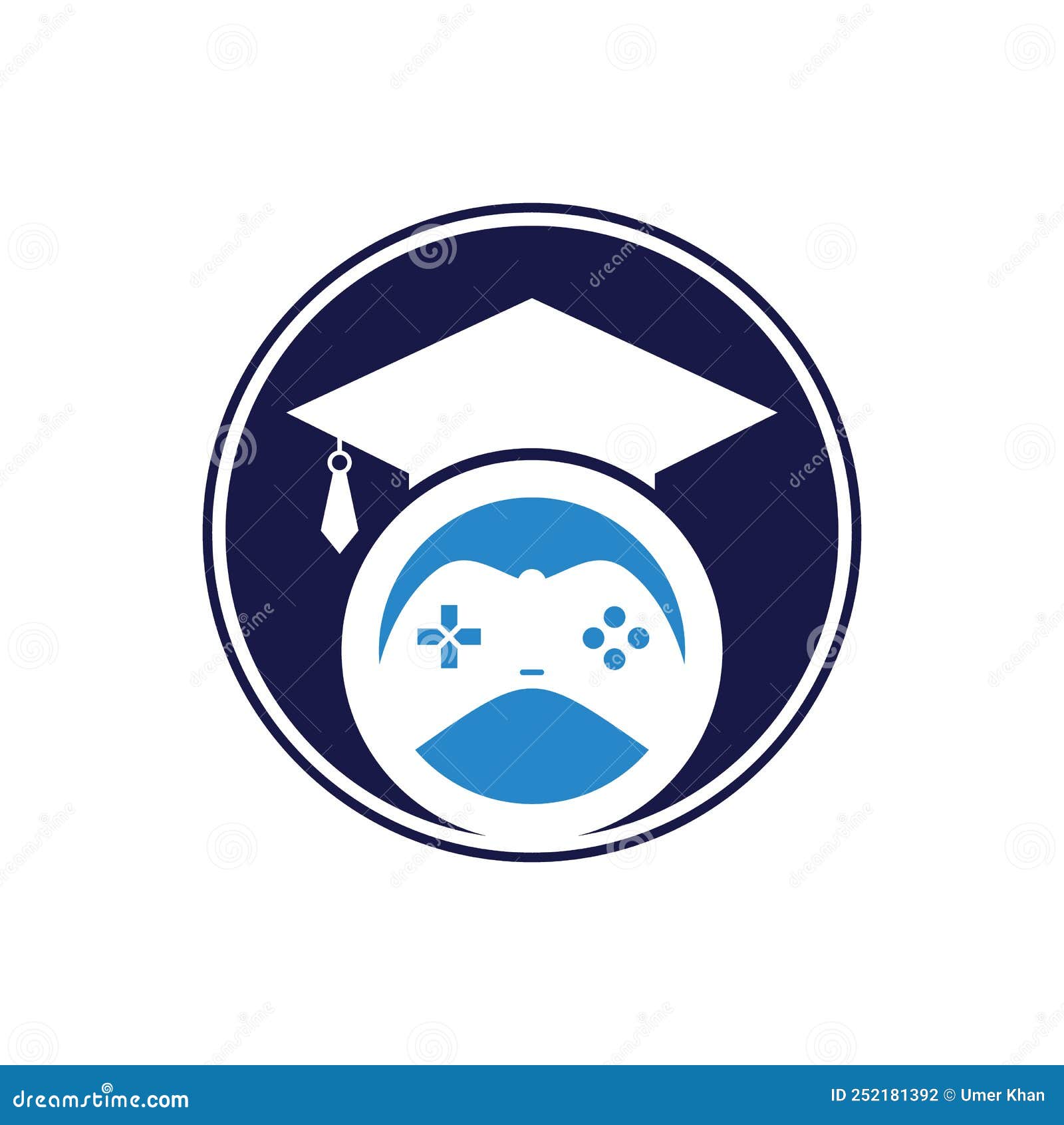 Game Education Vector Logo Design. Stock Vector - Illustration of child ...