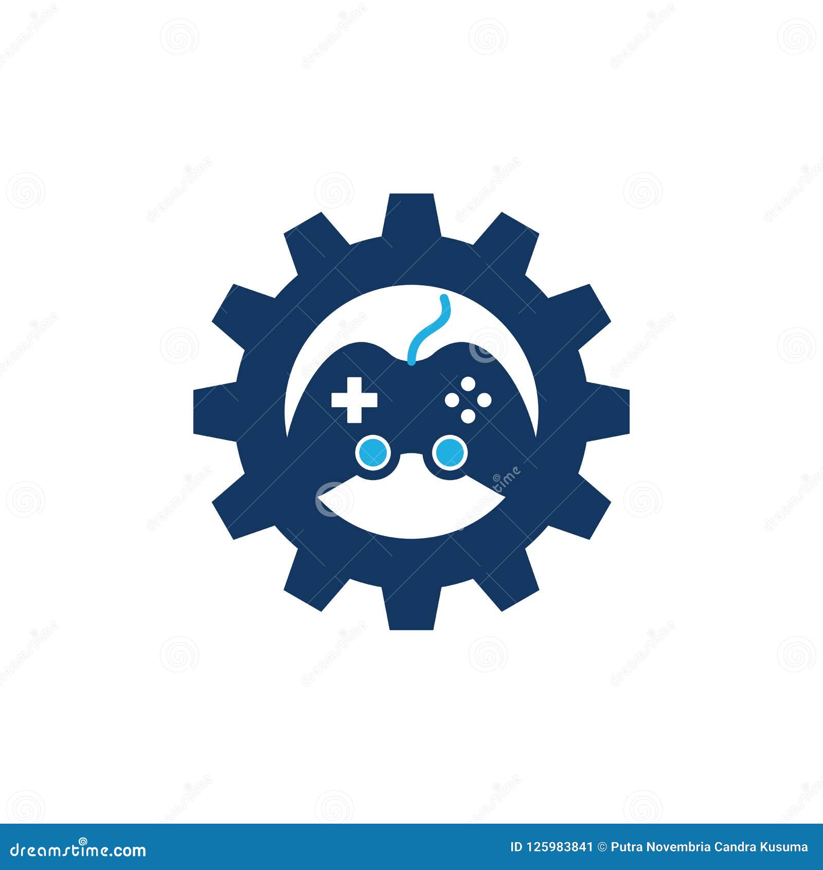 Game Gear Logo Icon Design stock vector. Illustration of element ...