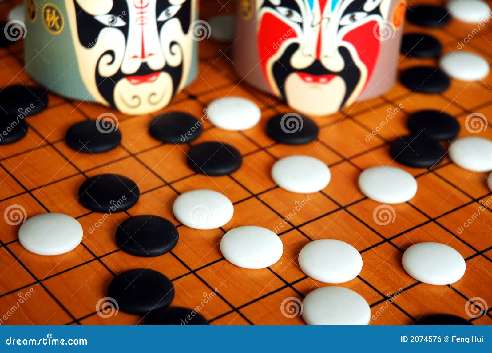 The game of go stock photo. Image of opera, chengdu, board - 2074576