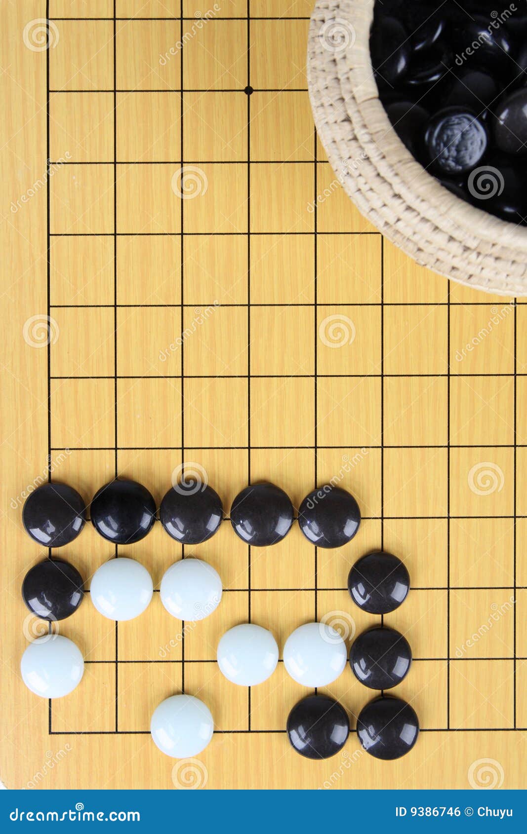 The game of go stock photo. Image of chinese, think, play - 9386746