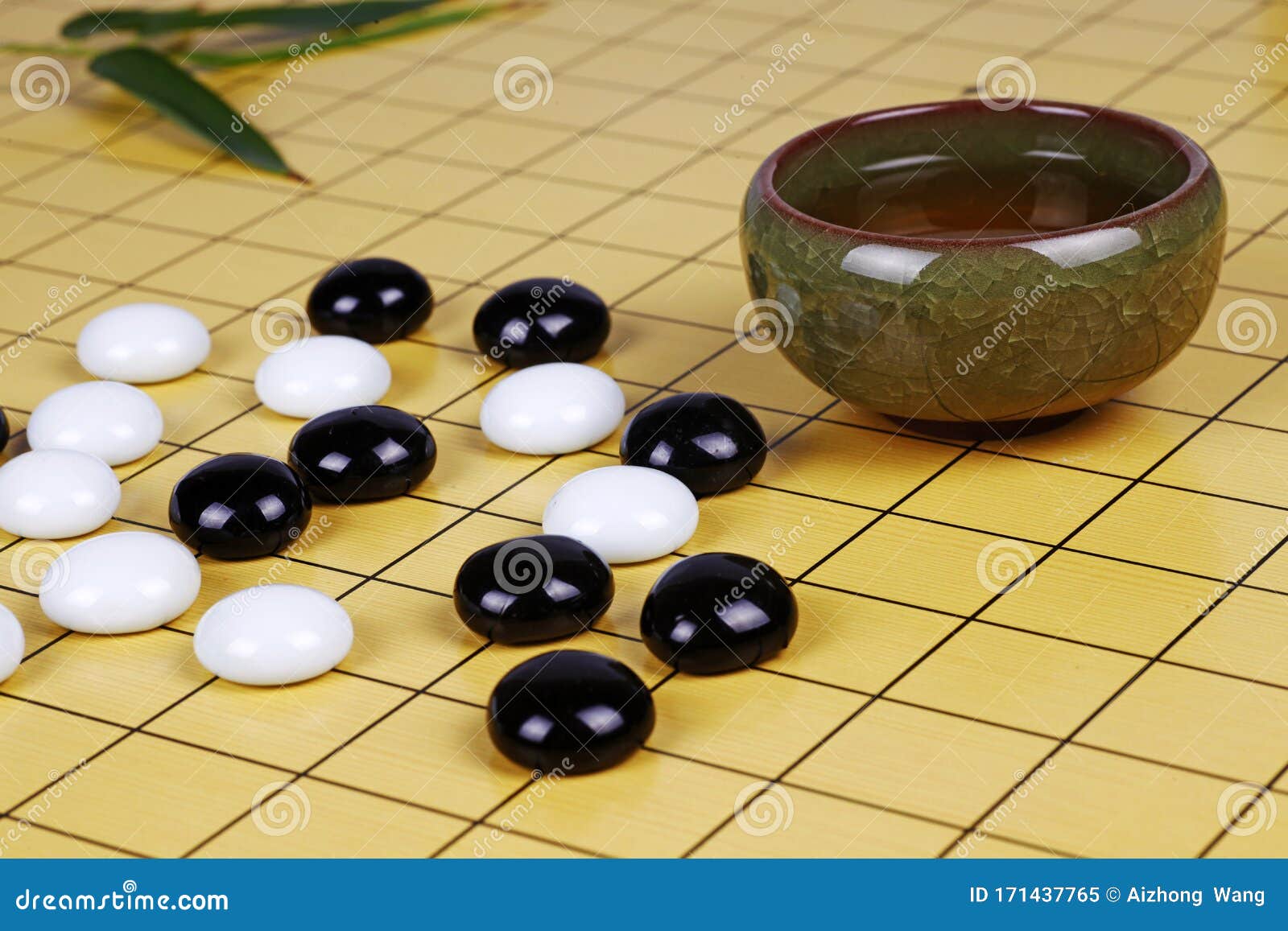 The game of go stock image. Image of tactic, competitive - 171437765