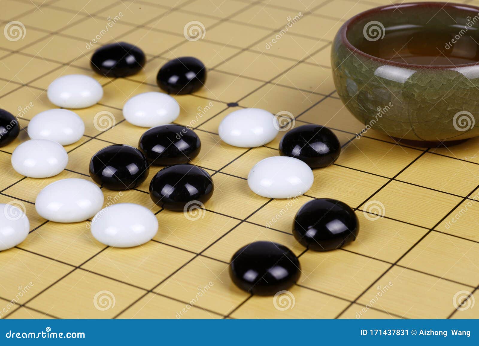 The game of go stock image. Image of group, china, tradition - 171437831