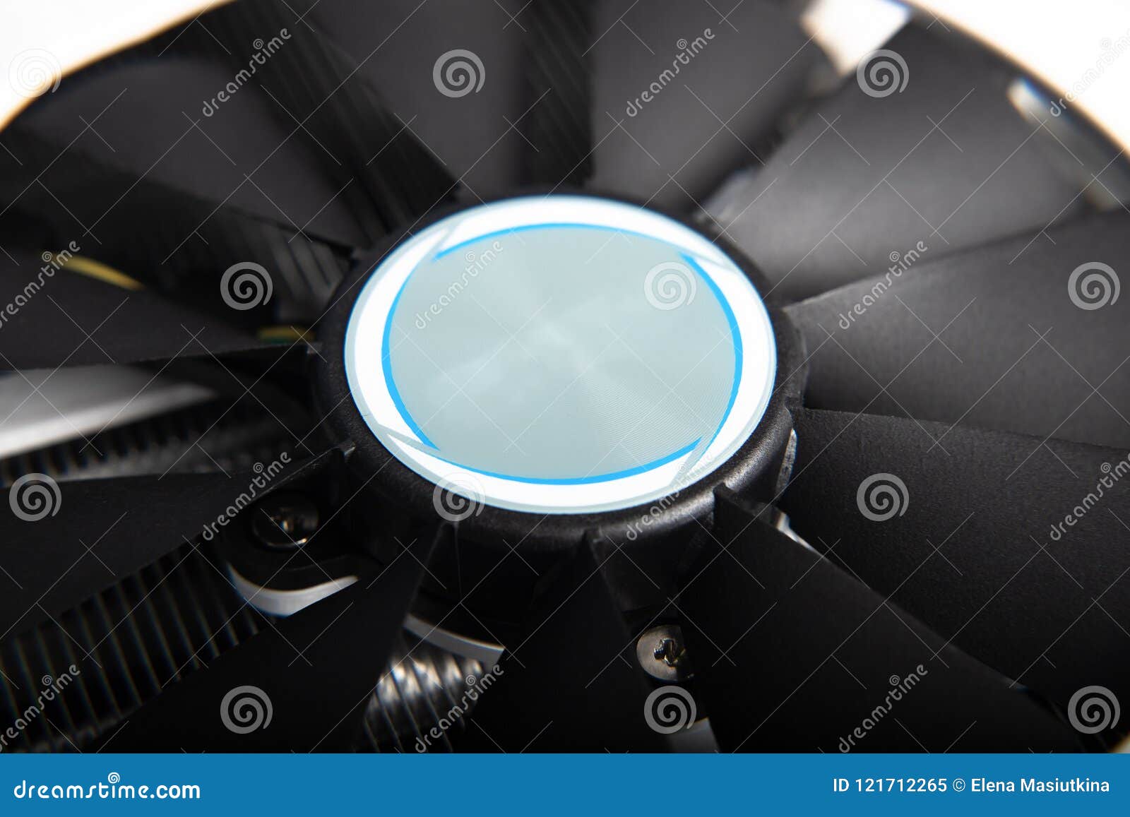 Game Graphics Card for Modern Computer. Stock Image - Image of black ...