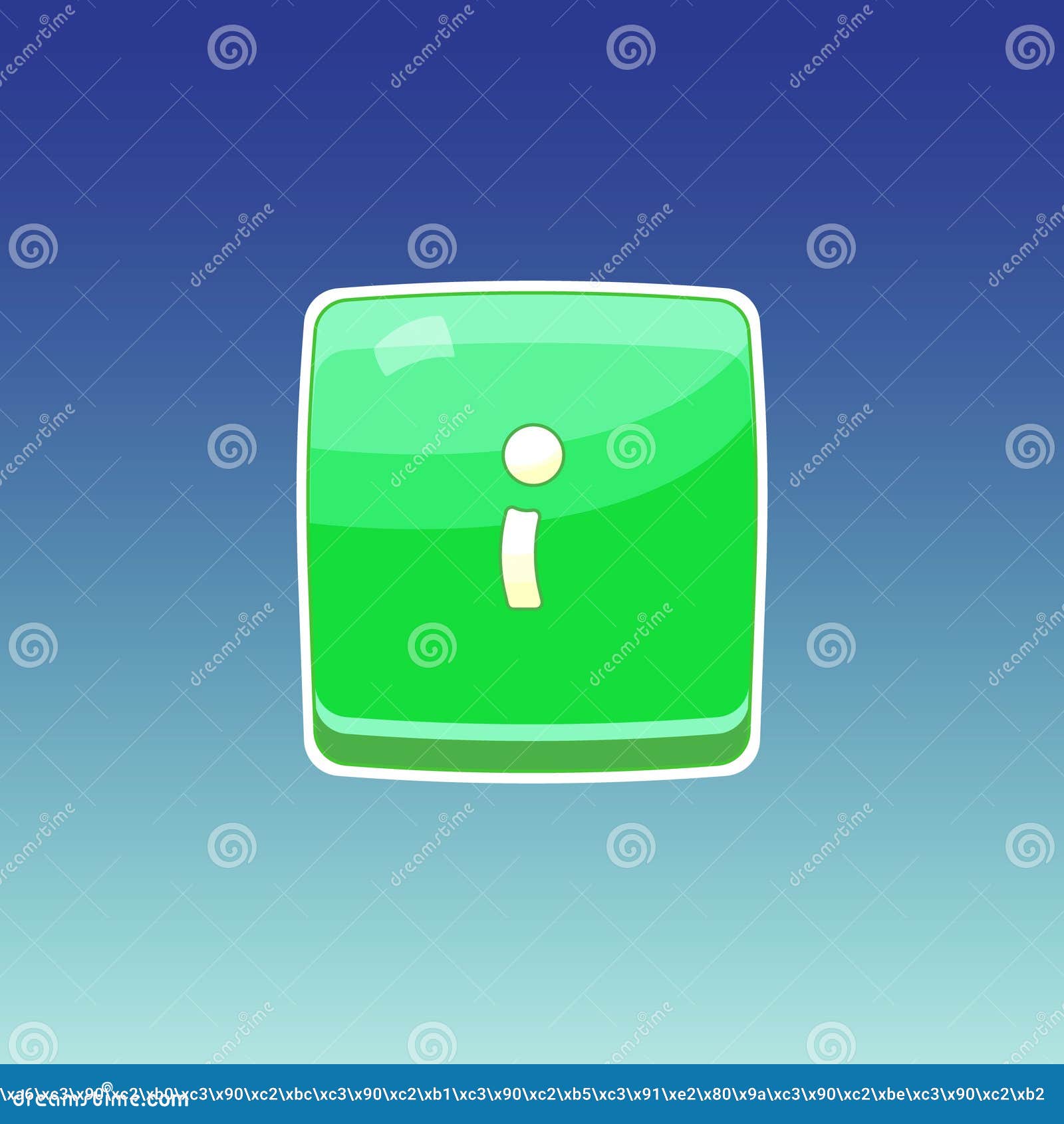 Game green button stock vector. Illustration of cartoon - 84200308