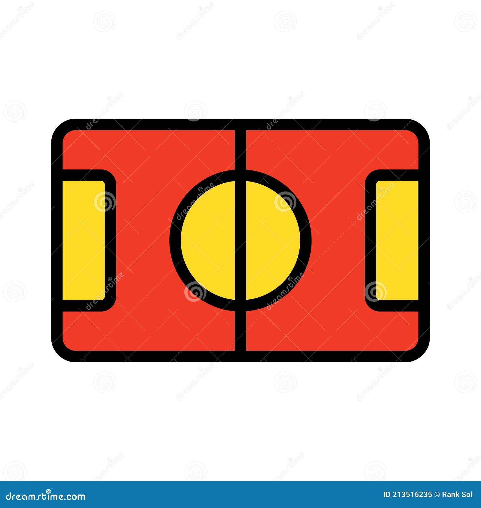 Game, Ground Isolated Vector Icon that Can Be Easily Modified or Edited ...