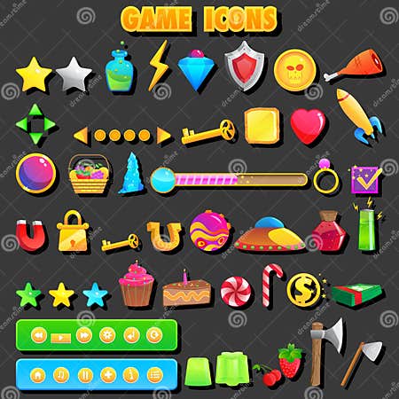 Game Icon stock vector. Illustration of player, protection - 43749797