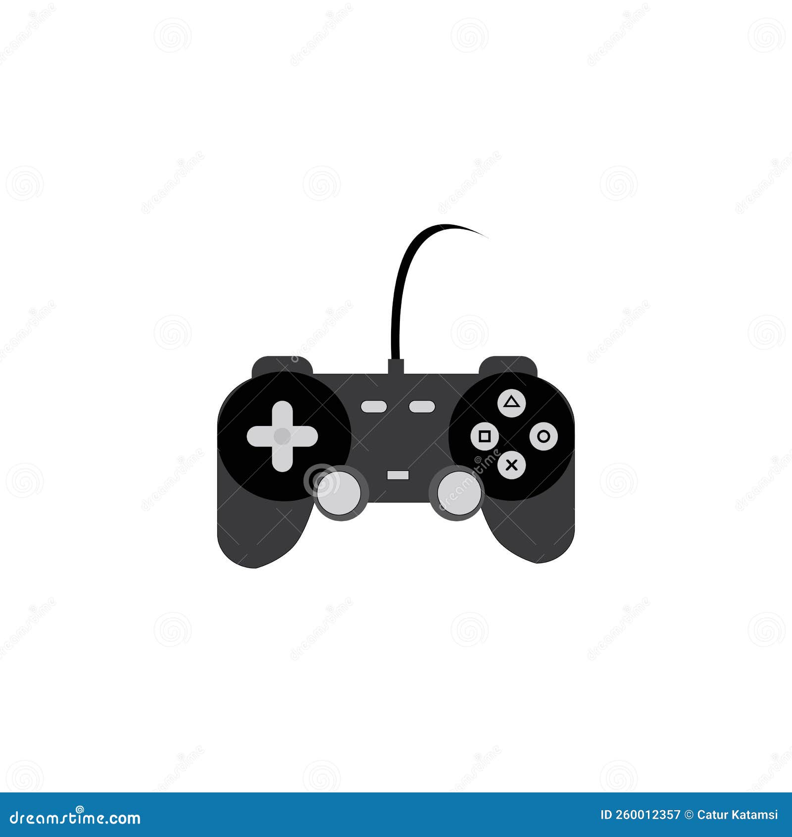 Game icon logo vector stock illustration. Illustration of gamepad ...