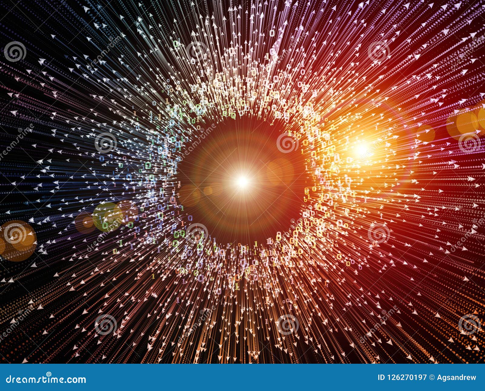 Game of Integers stock illustration. Illustration of glow - 126270197