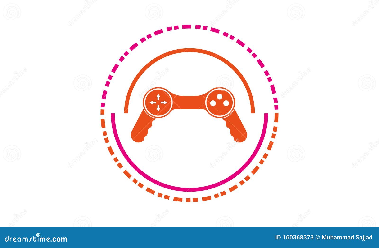 Game Joystick Icon Design - Gaming Pad Game Controller Stock Vector ...
