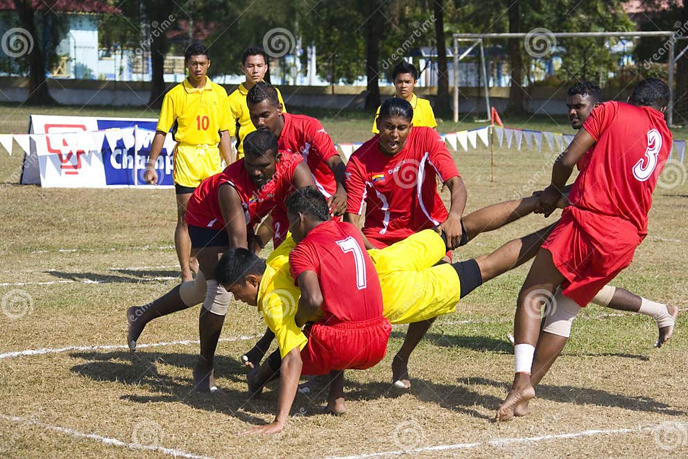 Game of Kabaddi editorial stock photo. Image of tournament - 5405548