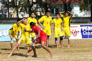 Game of Kabaddi editorial stock photo. Image of sport - 5405573