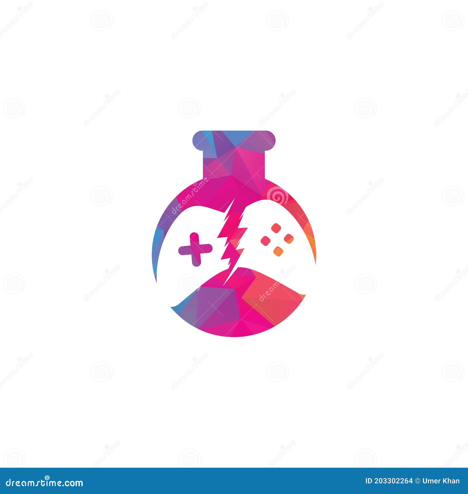 Game Lab Logo Design. Game Logo Designs Stock Vector - Illustration of ...