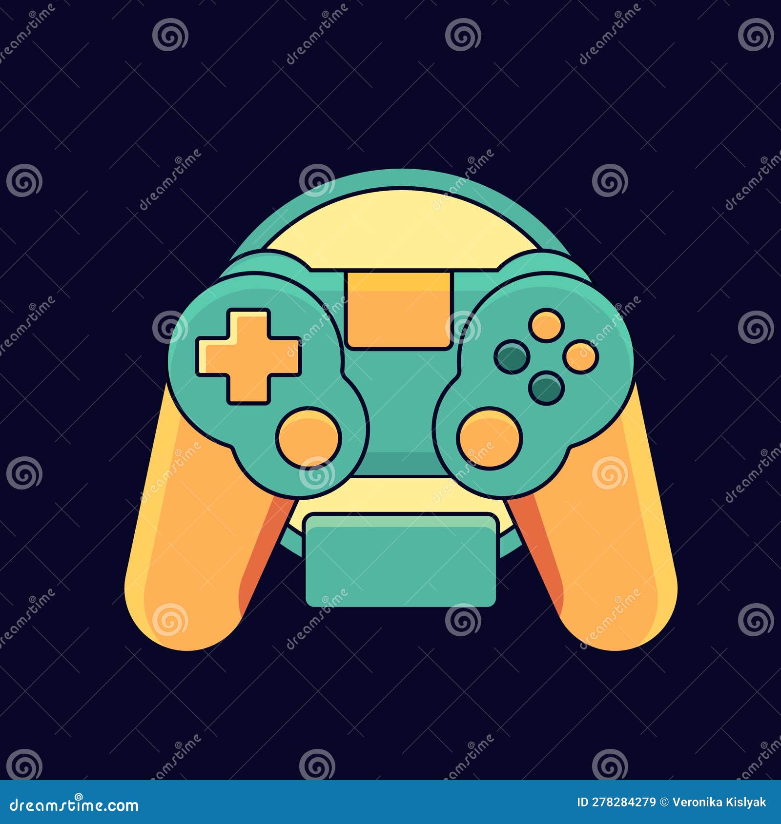 Game Logo Design. Video Game Emblems Set Stock Vector - Illustration of ...