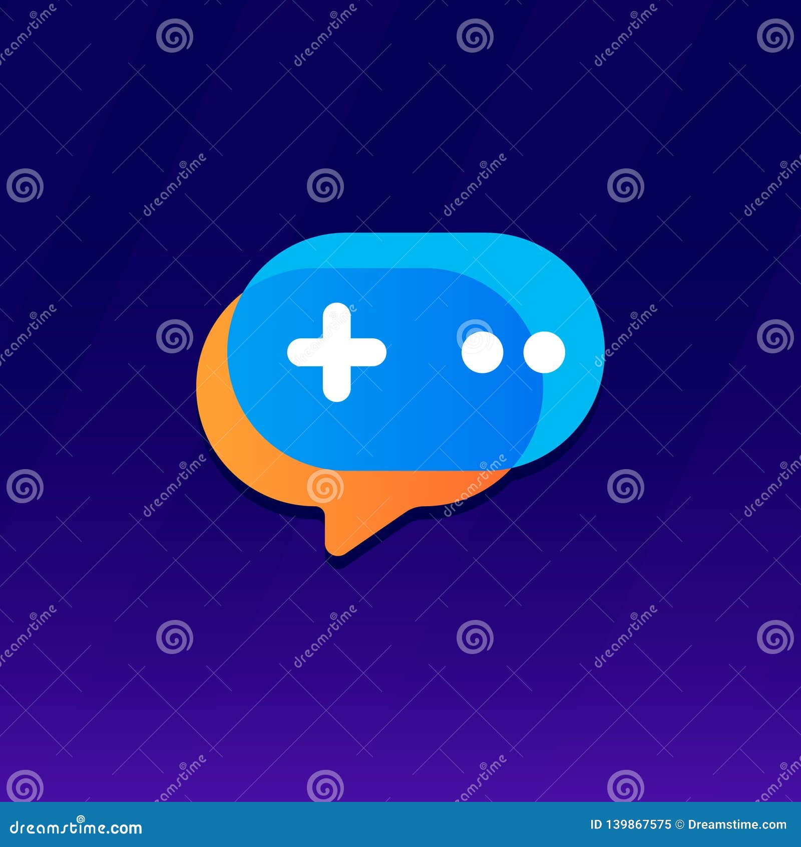 Game Logo / Icon. Art Illustration Stock Illustration - Illustration of ...