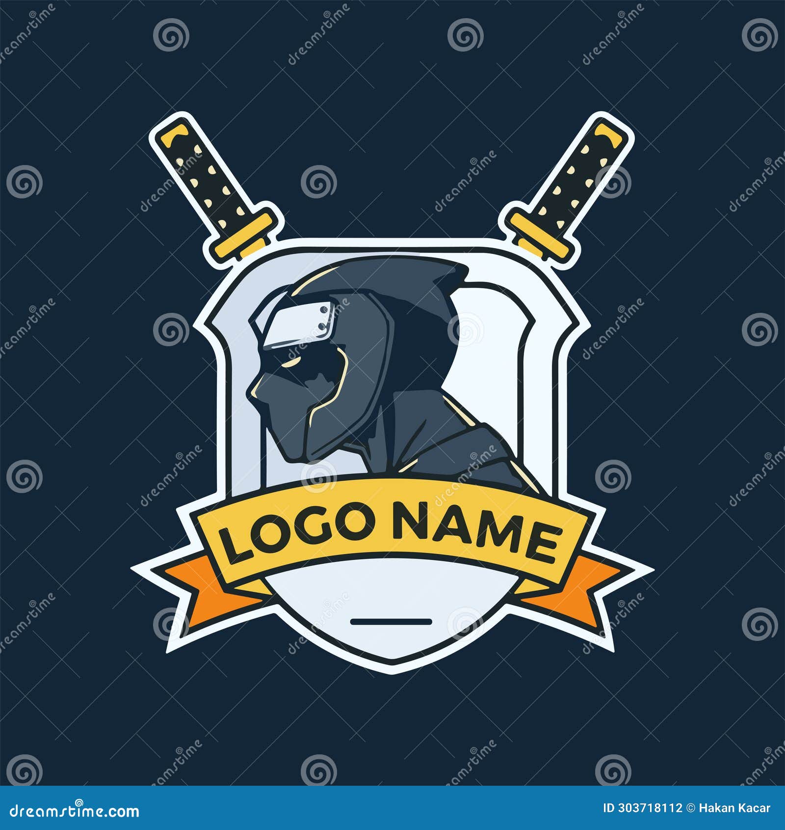 Game Logo Vector. Gaming Logo Design Template for Your Brand Stock ...