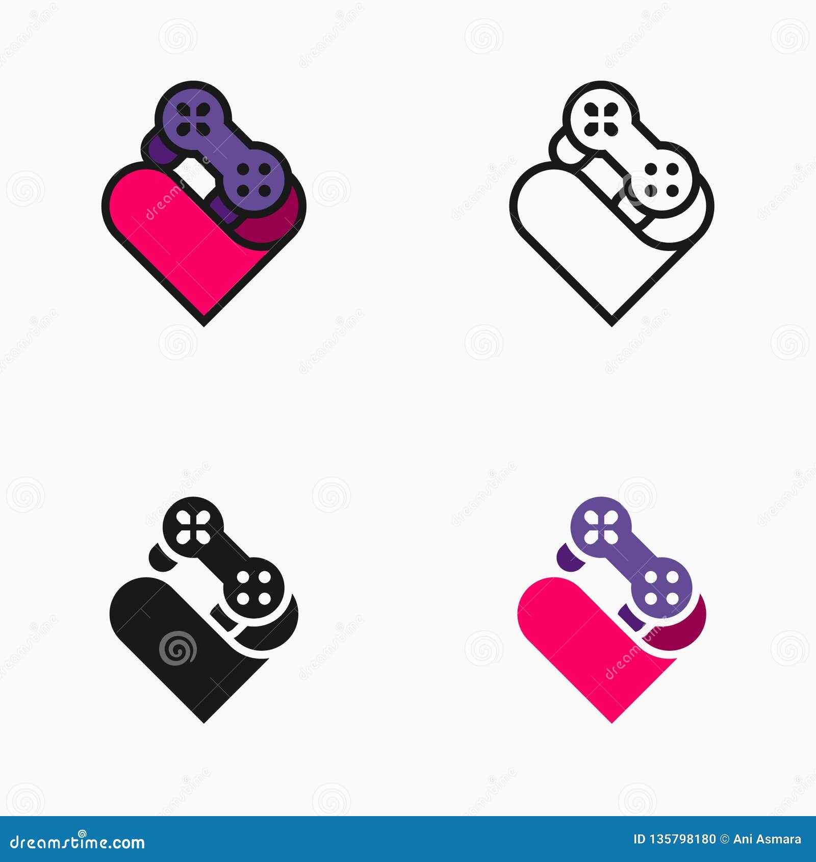 Game Lover Icon, Symbol or Logo Stock Vector - Illustration of sign ...