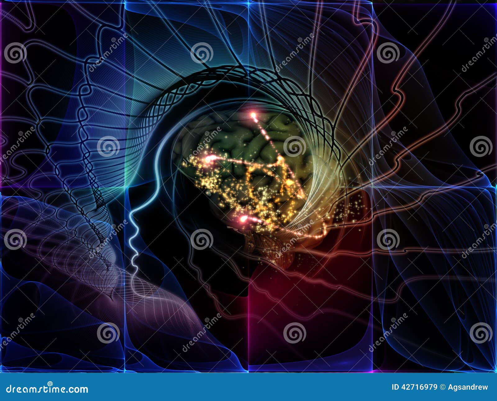Game of the Mind stock illustration. Illustration of mystical - 42716979