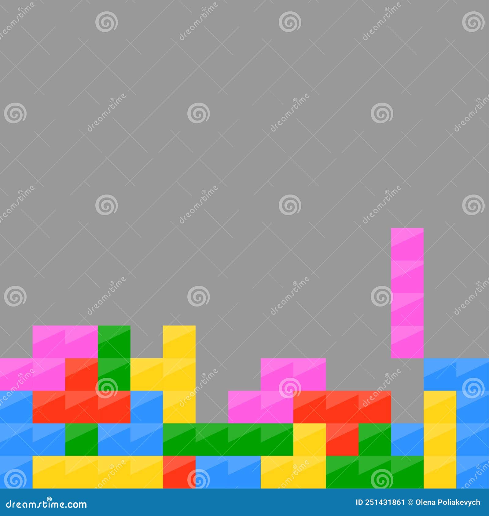 Game in Modern Style. Vector Illustration. Stock Image Stock Vector ...