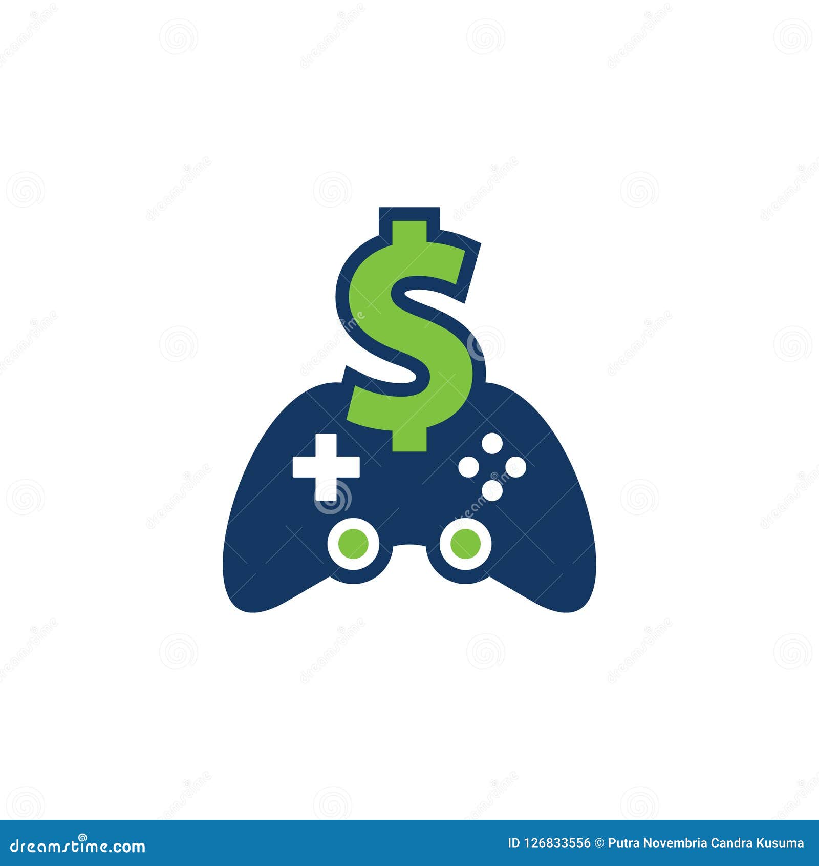 Game Money Logo Icon Design Stock Vector - Illustration of graphic ...