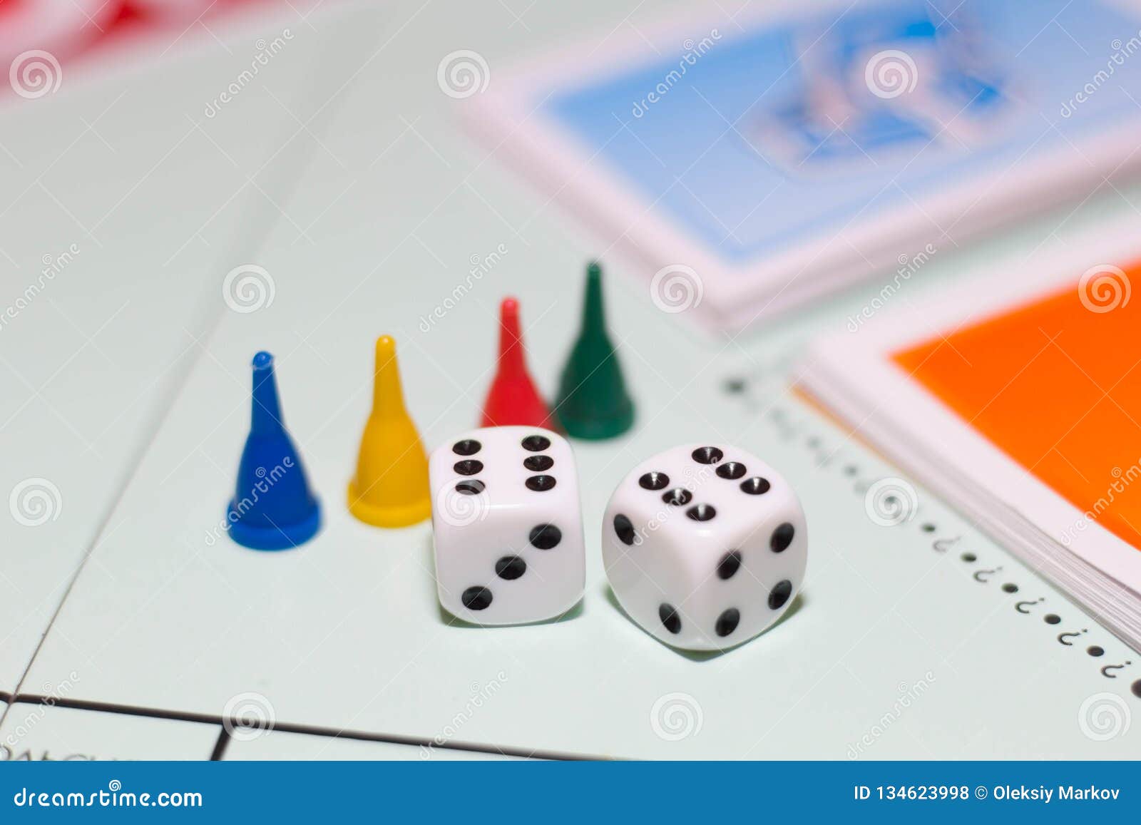 Game monopoly close up. editorial stock photo. Image of game - 134623998