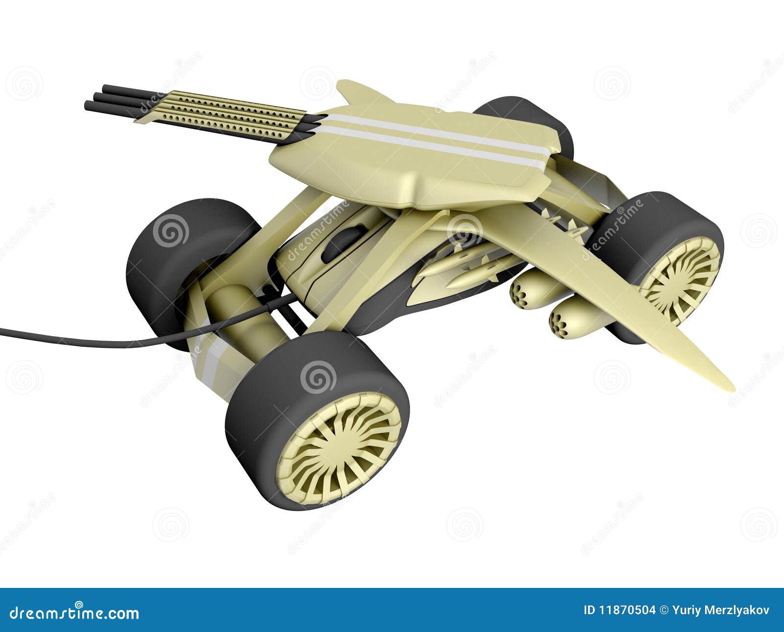 Game mouse with weapon stock illustration. Illustration of recreational ...