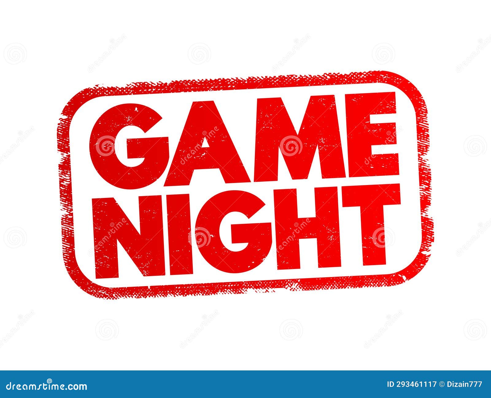 Game Night Text Stamp, Concept Background Stock Image - Image of ...