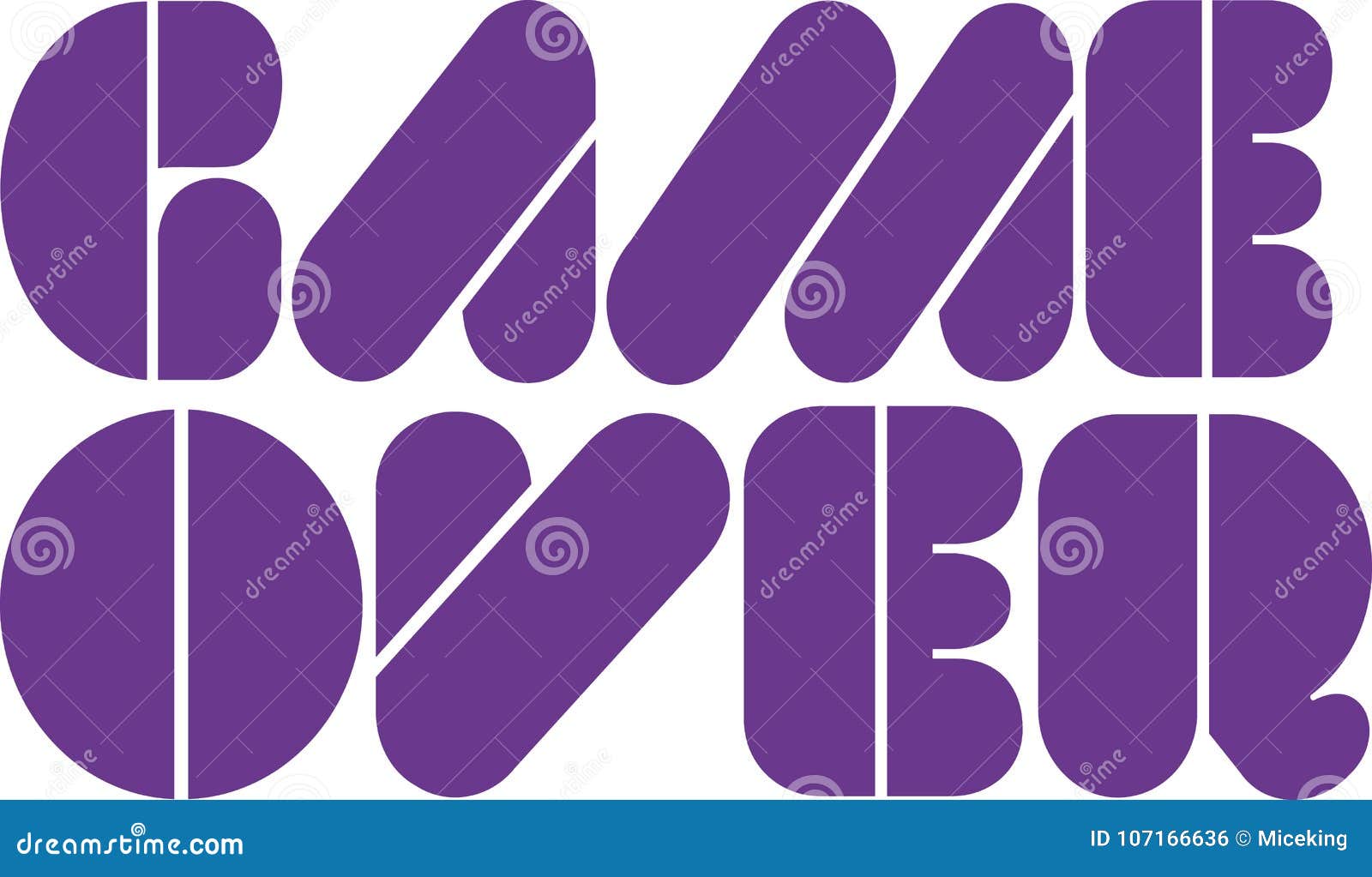 Over Font. Vector Alphabet | CartoonDealer.com #125146072