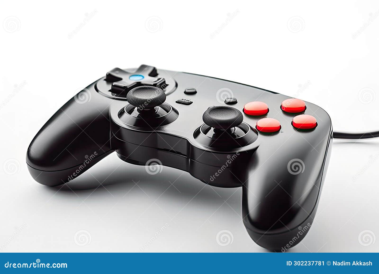 Game Pad Player Joystick Video Game Controller Stock Illustration ...