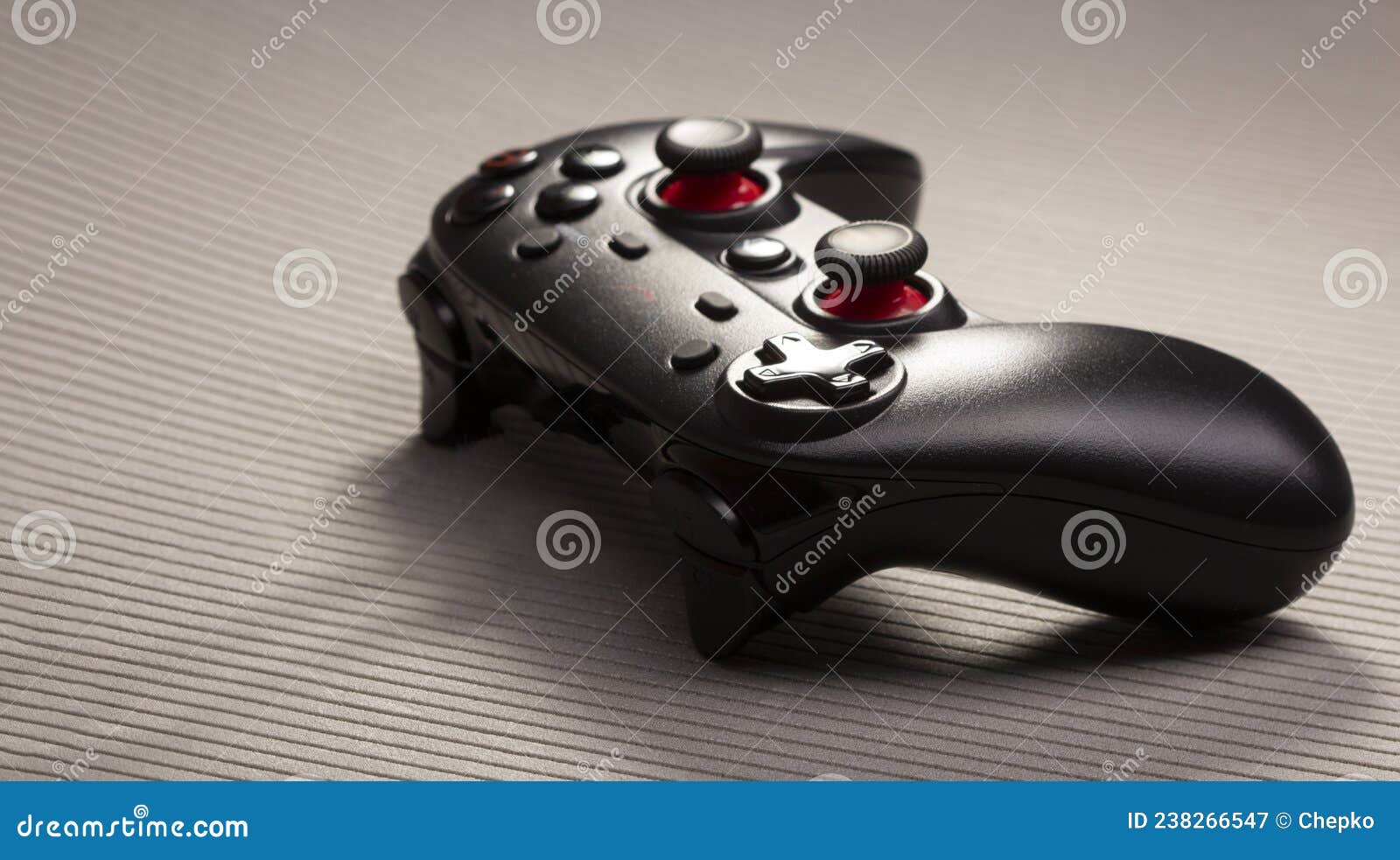 Game Pad Video Controller, Gamepad with Sticks and Buttons, Close Up ...