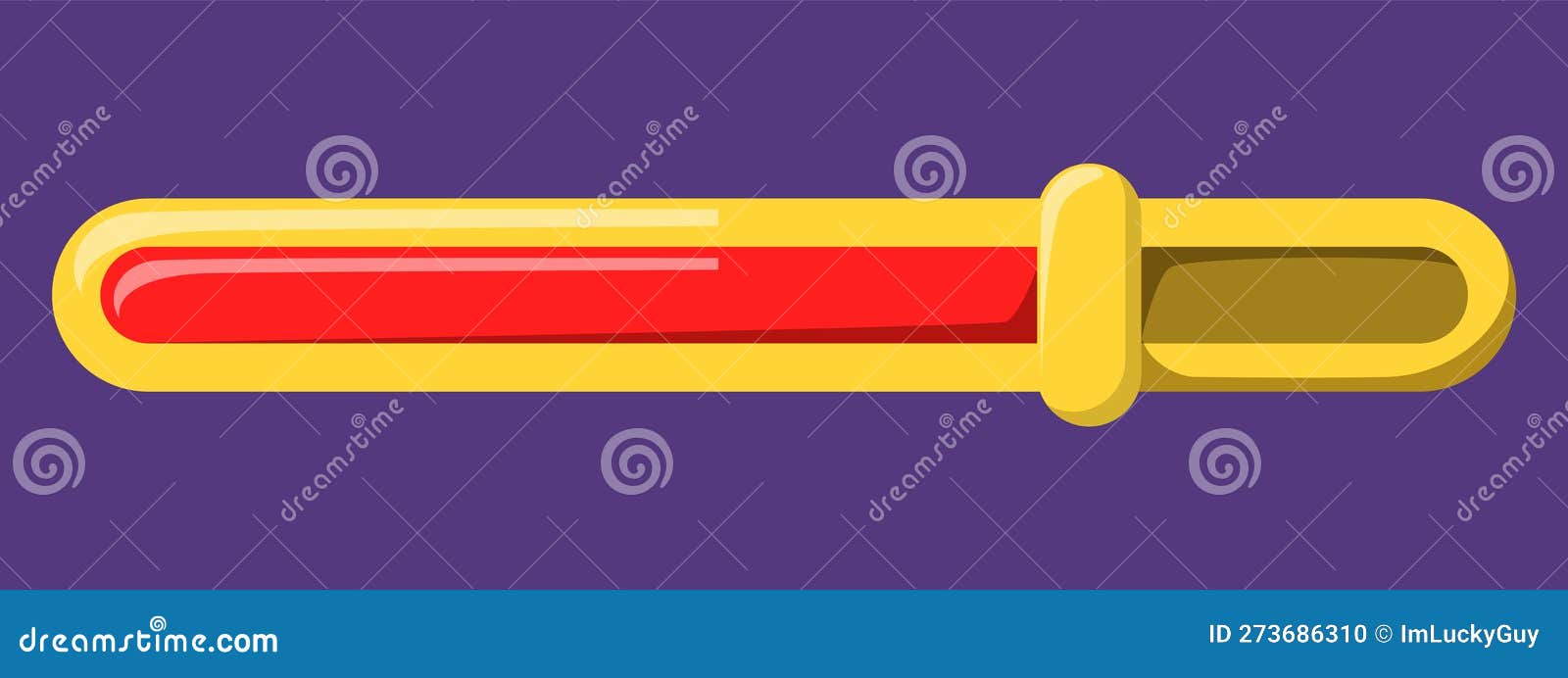 Game Panel. Vector Health, Mana or Sound Bar Stock Vector ...