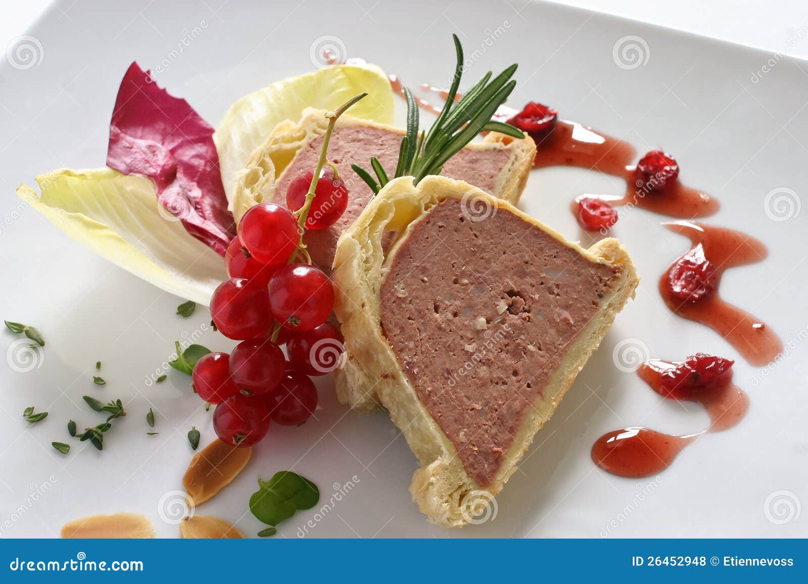 Game pate stock photo. Image of rough, plate, pate, catering - 26452948