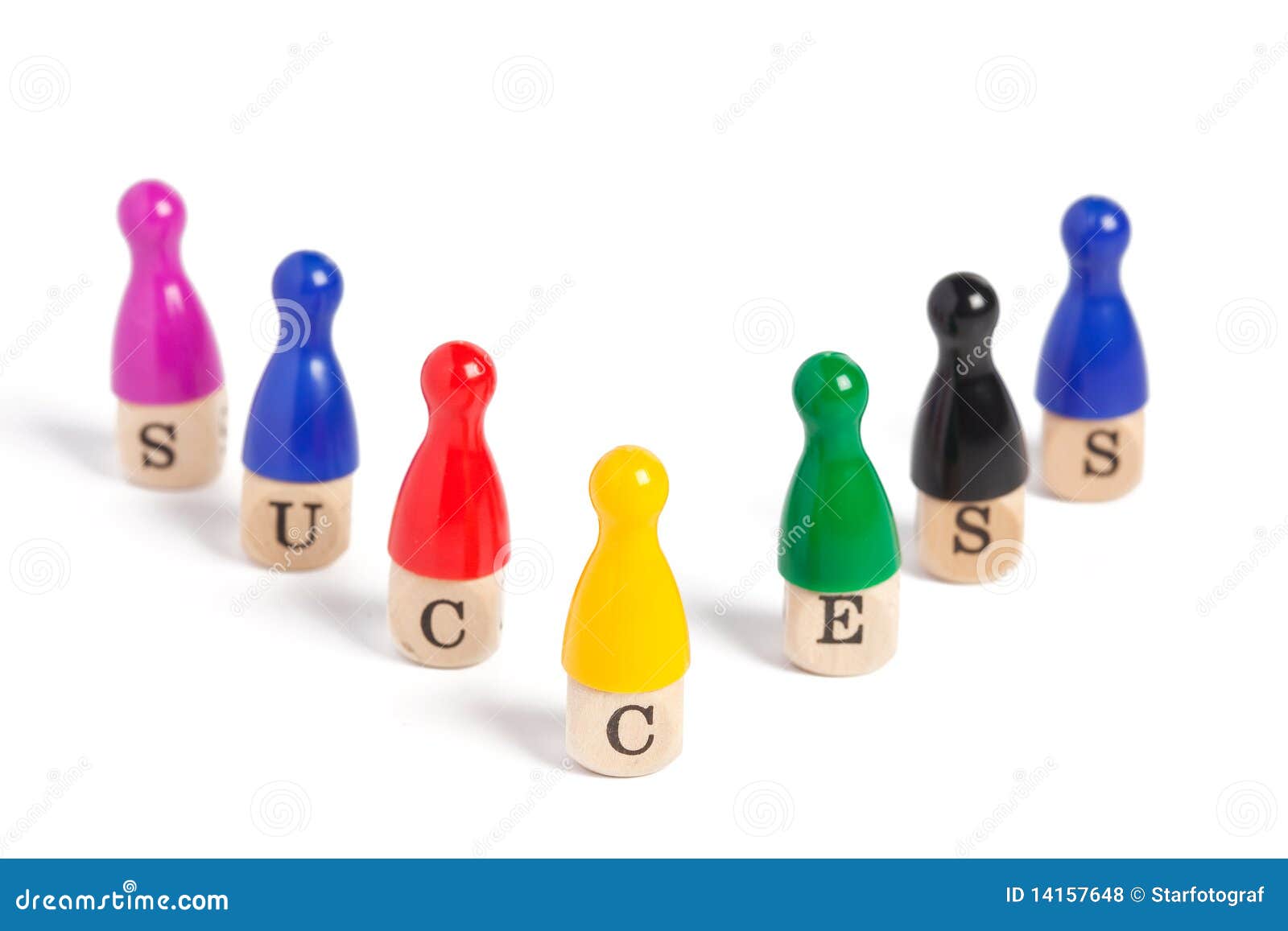 Game pawn success stock photo. Image of blue, success - 14157648