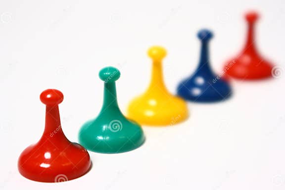 Game Pieces stock image. Image of colors, colored, education - 7025937