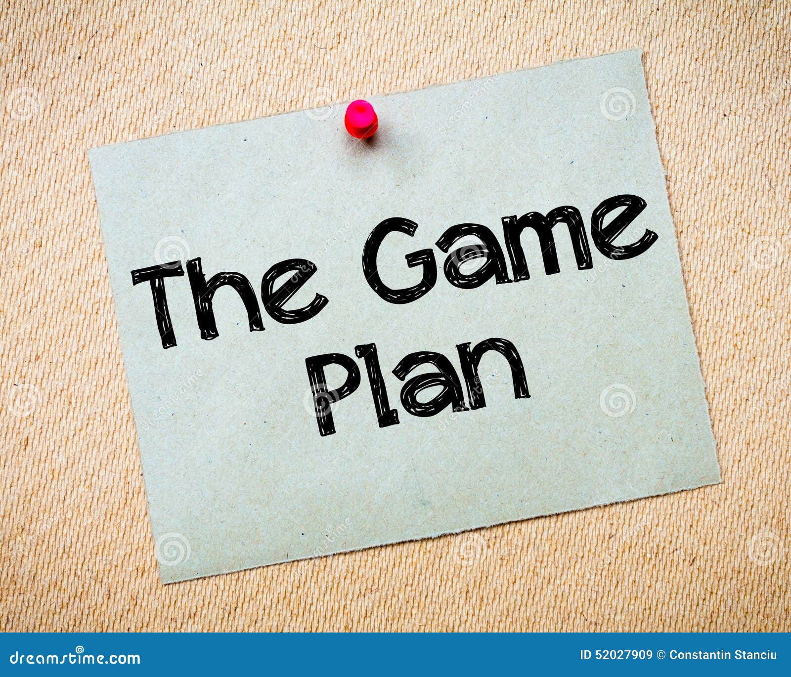 The Game Plan stock image. Image of communication, reminder - 52027909