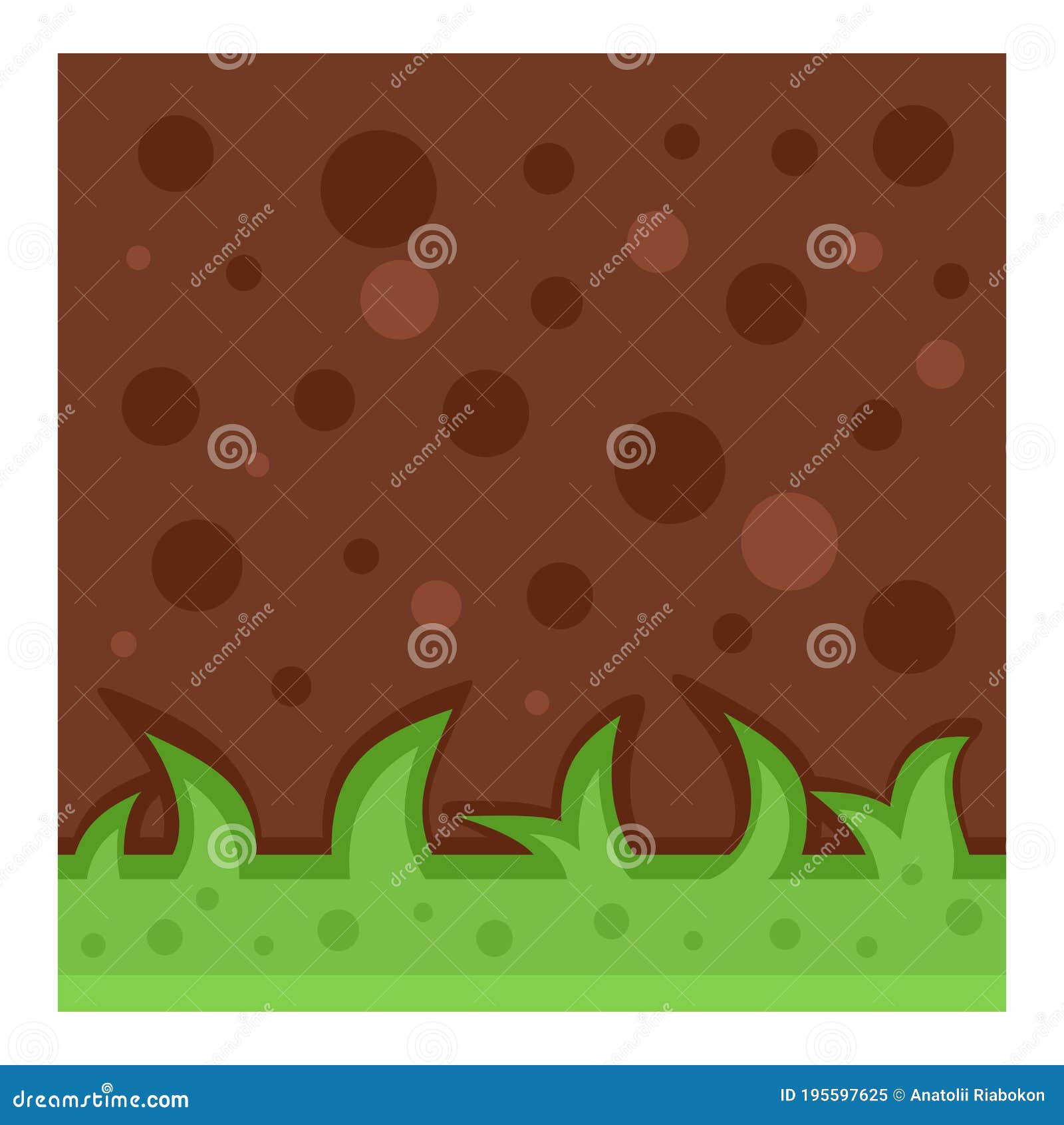 Game Platform Nature Icon, Flat Style Stock Vector - Illustration of ...