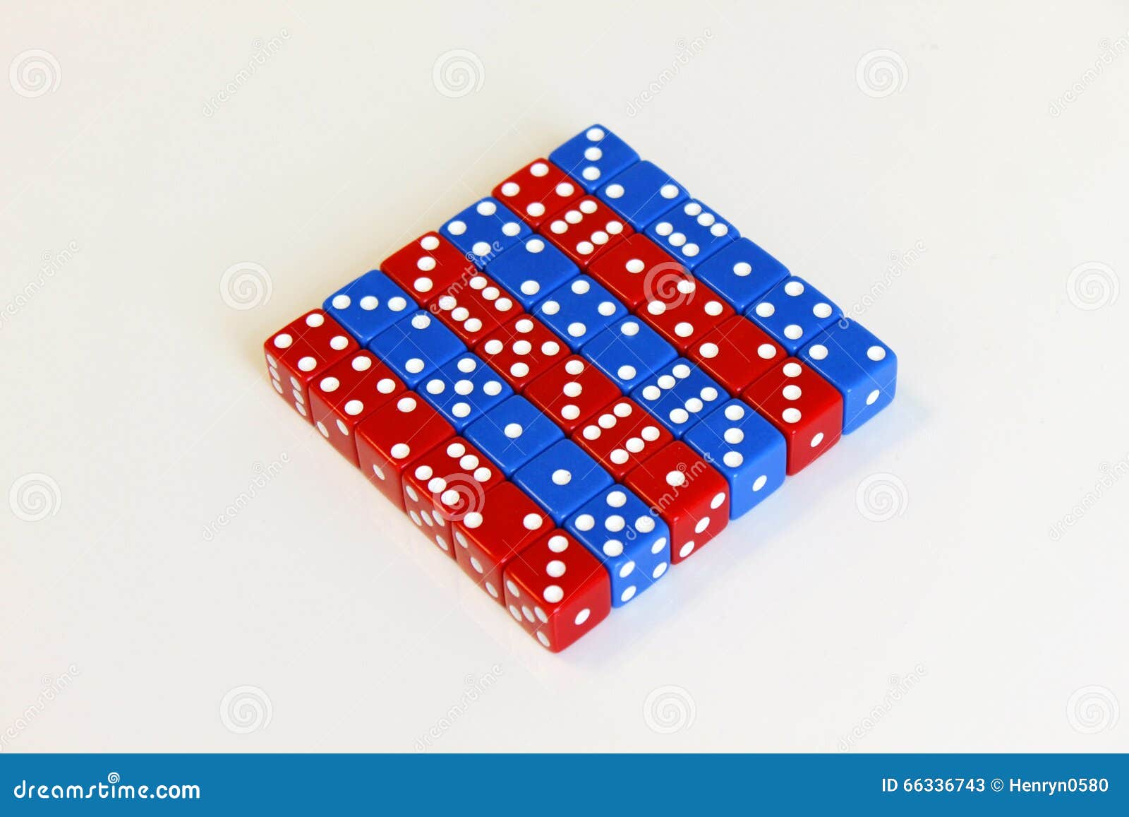 Game Play Dice Red Blue Number Random Stock Image - Image of boardgame ...