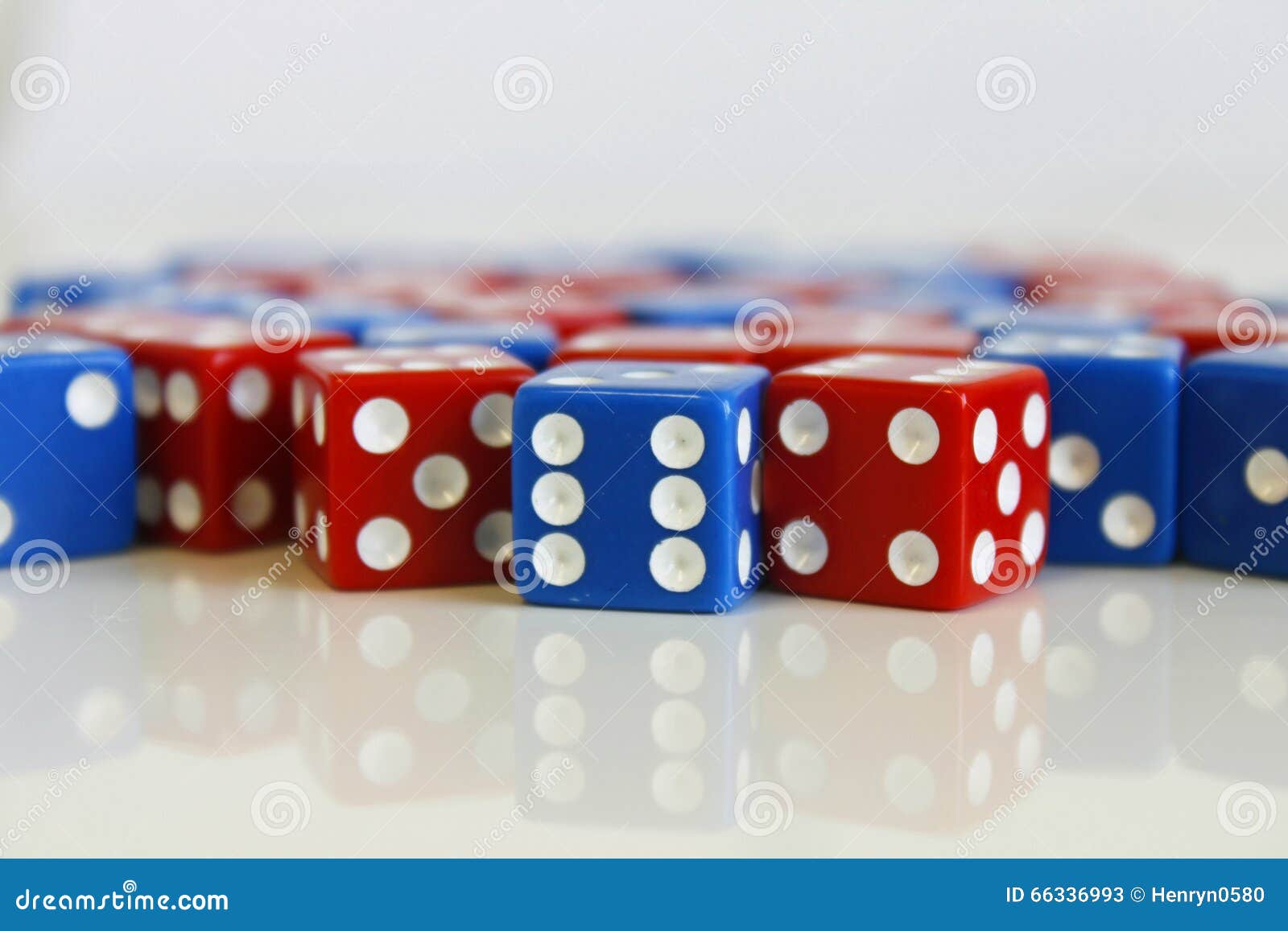 Game Play Dice Red Blue Number Random Stock Image - Image of boardgame ...